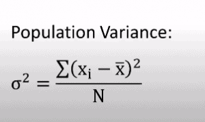 Variance vs Standard Deviation - Z TABLE