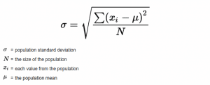 Sample Standard Deviation & Population Standard Deviation - Z TABLE